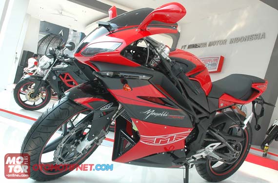 New Striping Minerva Megelli 250 RV more Sporty | Minerva Motorcycles ...