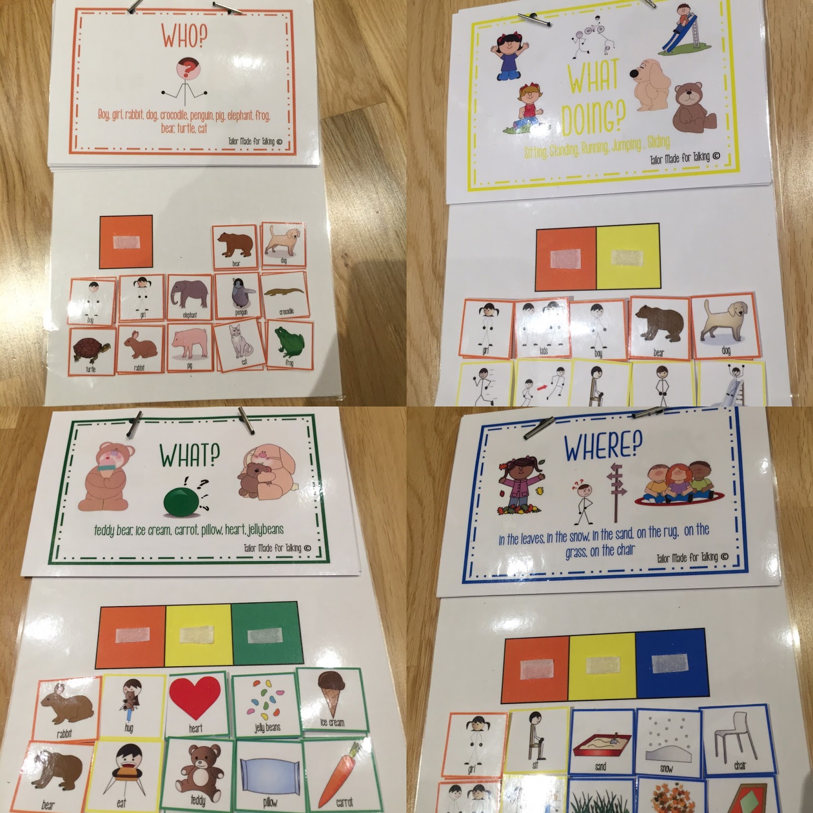 Tailor Made for Talking: Colourful Semantics