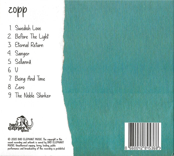 progressive music reviews: Zopp, limited time only