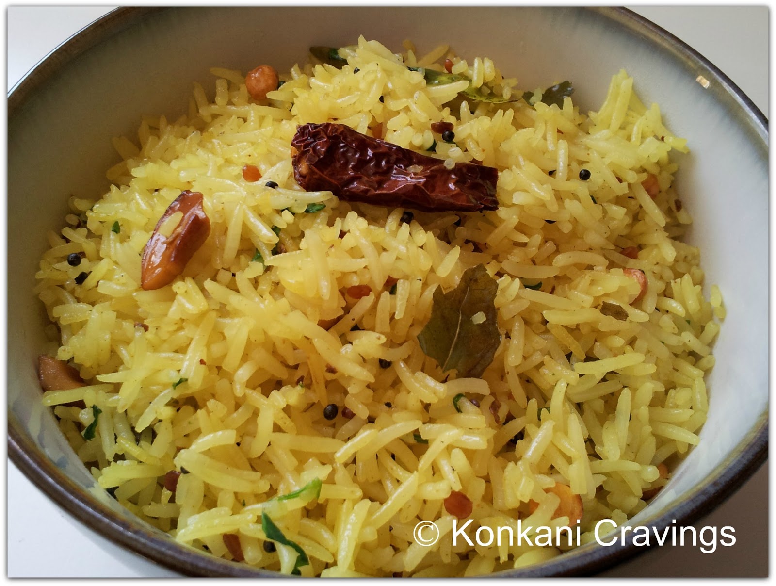 KONKANI CRAVINGS: Lemon Rice