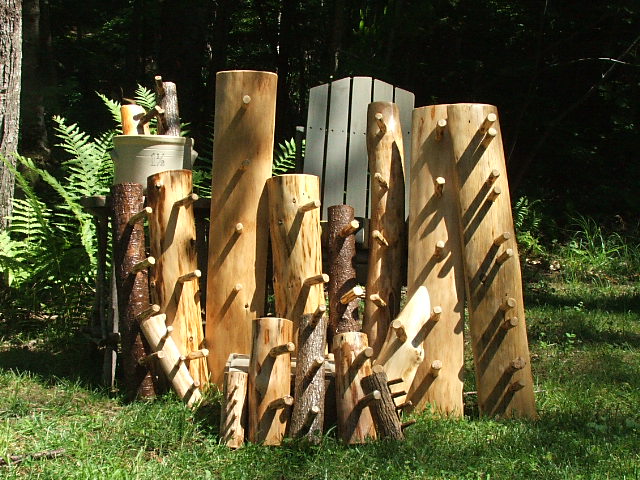Rustic Log Coat Racks, Log Ski Racks & Log Decor: Rustic Log Coat Racks ...