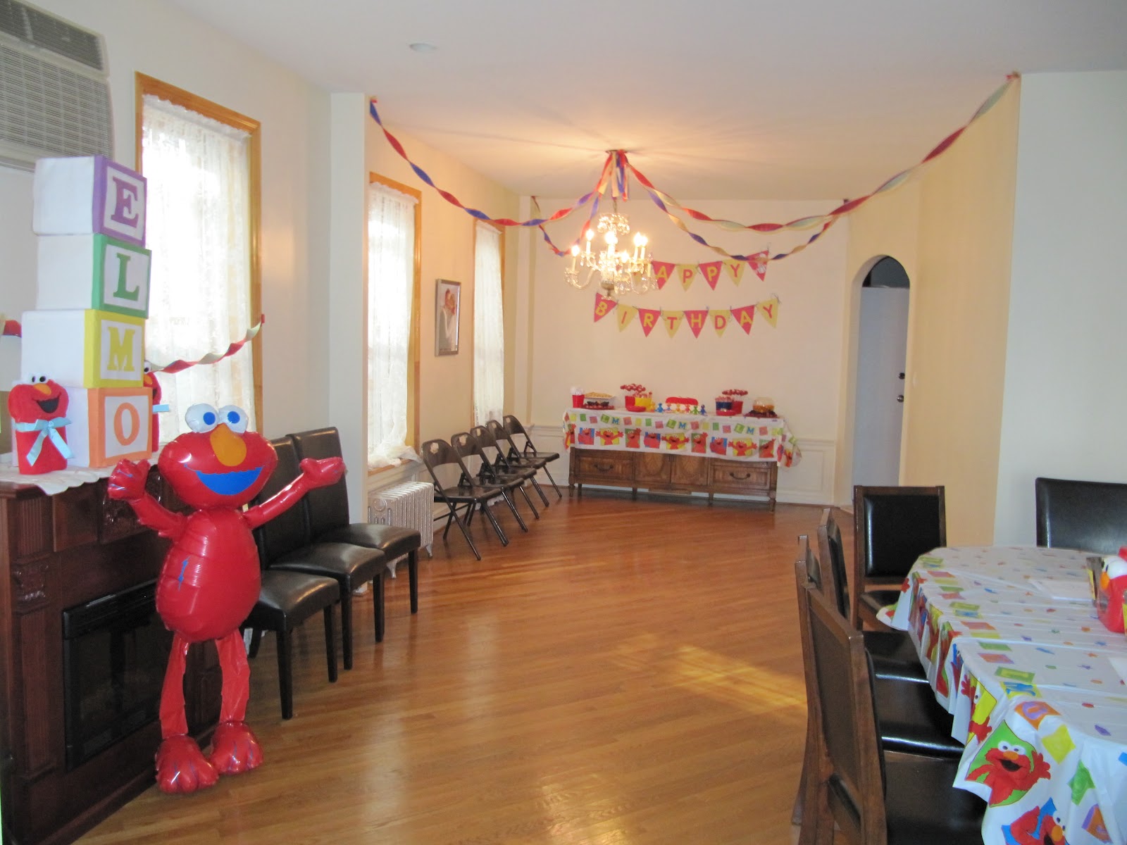 Jewish Homeschool in NYC: Elmo Birthday Party