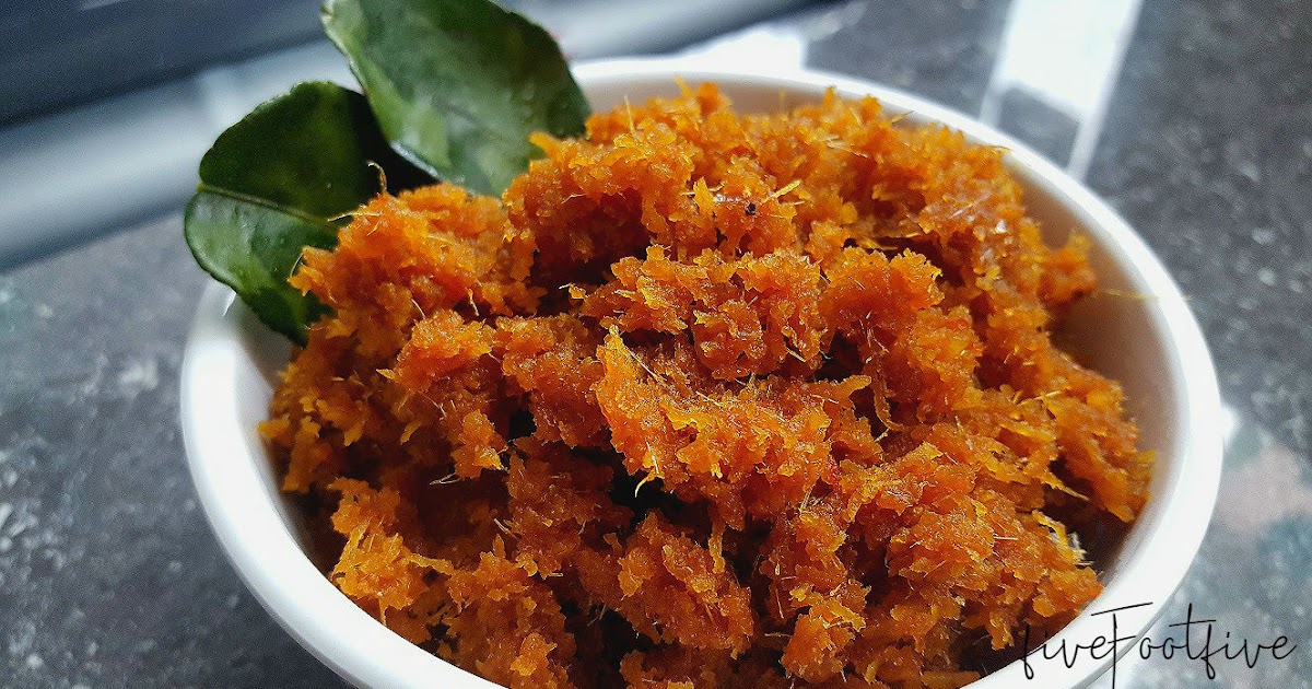 FiveFootFive Sg: My Favourite Recipes: Serunding Kelapa