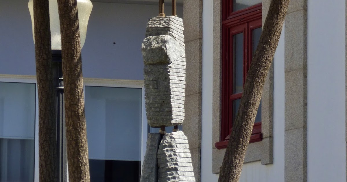 Viajar e descobrir: Portugal - Espinho - Escultura de Paulo Neves