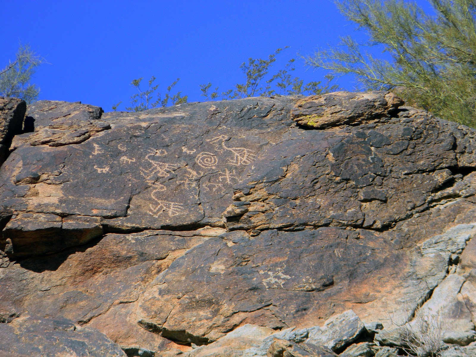 Petroglyphs on South Mountain