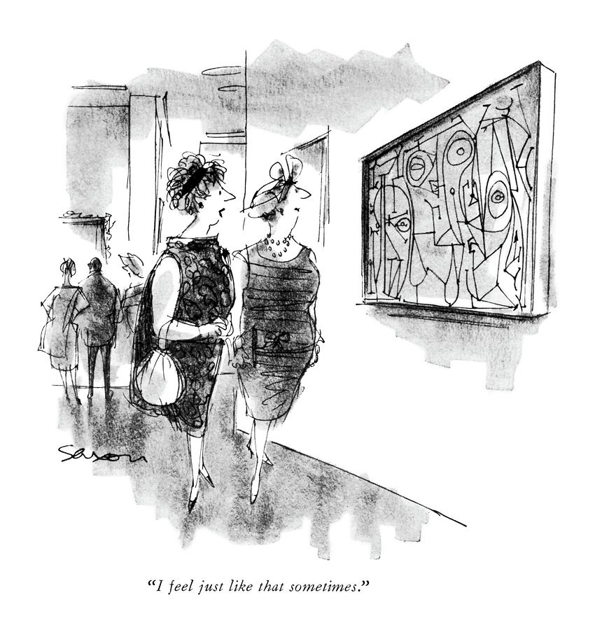 Art Contrarian: Charles Saxon: Bomber Pilot, New Yorker Cartoonist