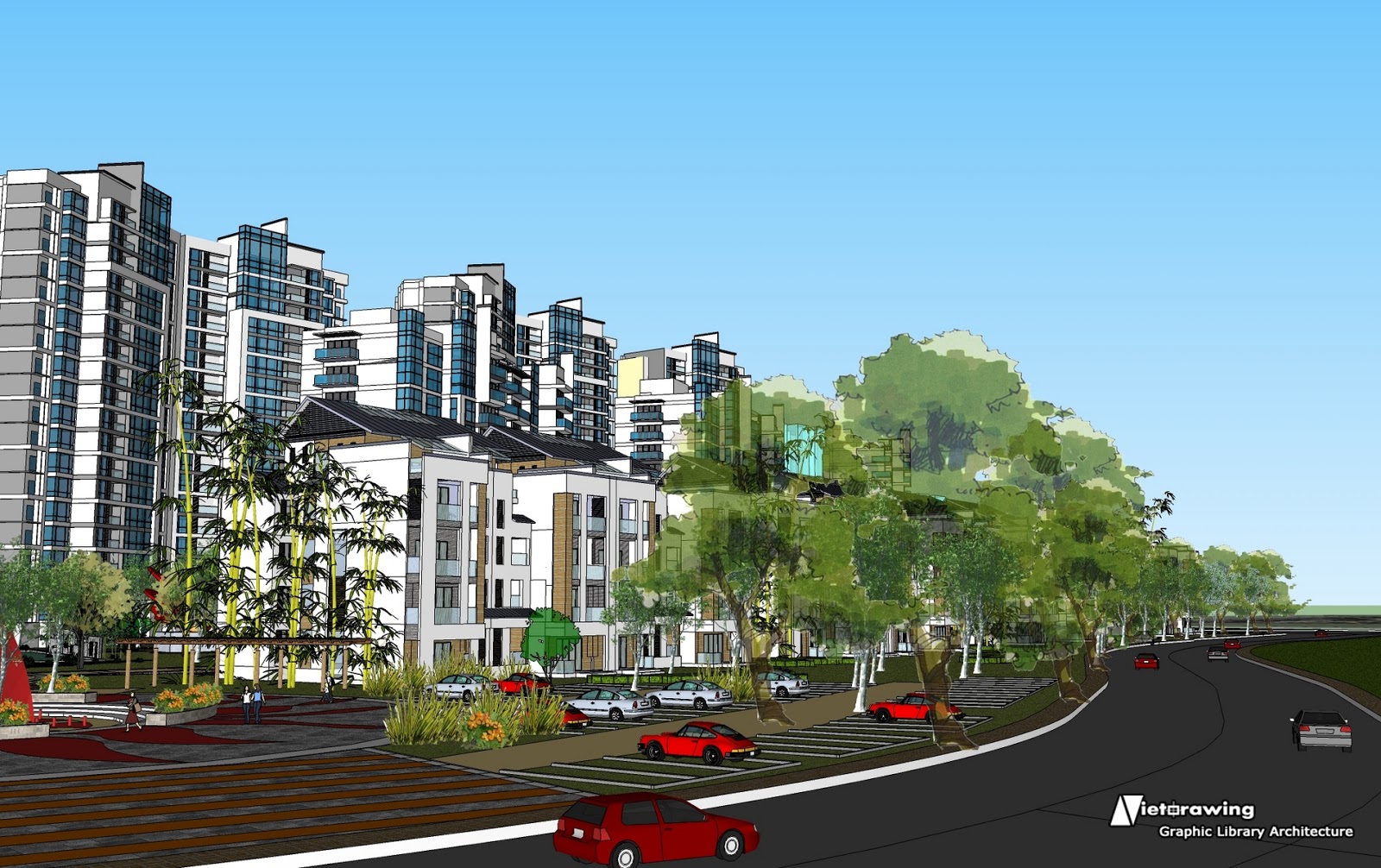 [SKETCHUP] LANDSCAPE MODEL 01 - ANARCHIVN