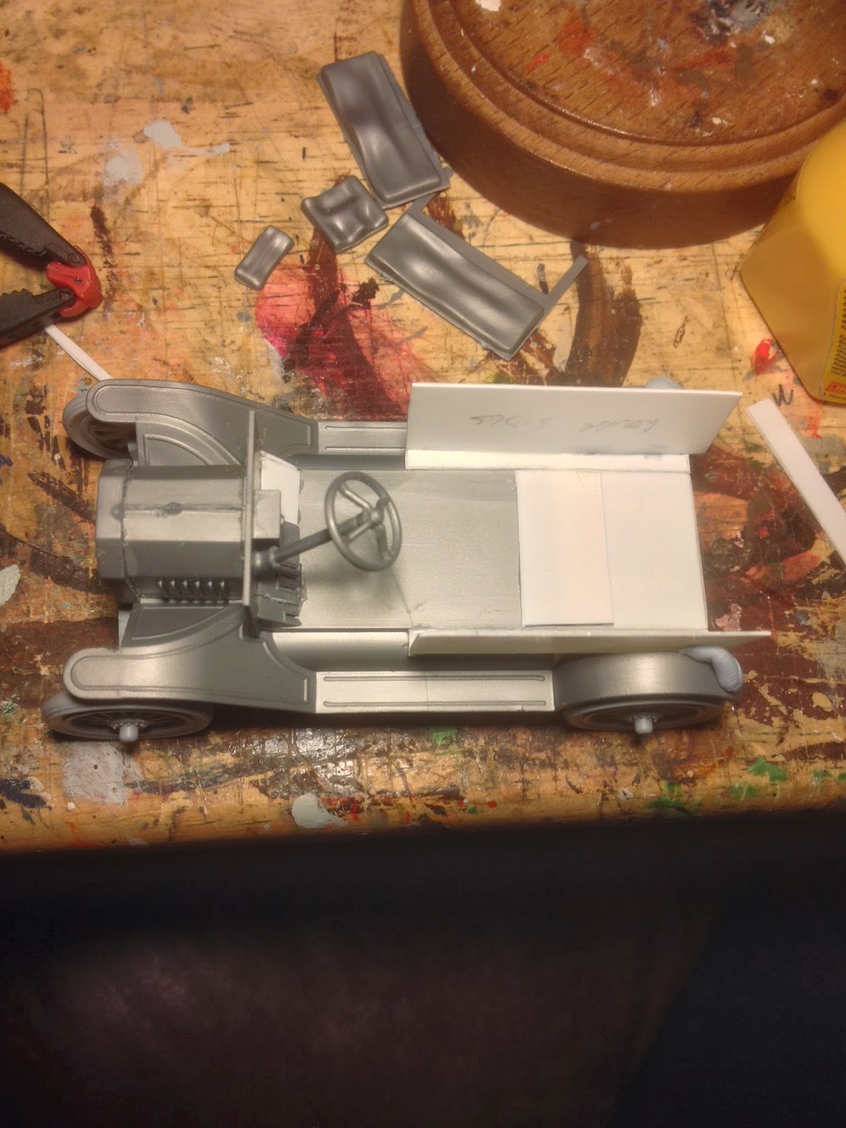 Scale Model Workbench: Ford model T conversion