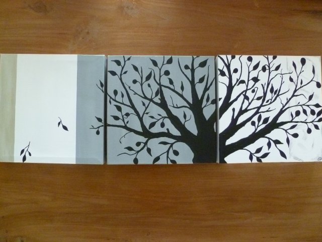 Marly Design: Drieluik schilderij