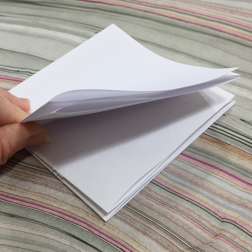 Instructions: Spring Flower Fold Book (not just) for Kids