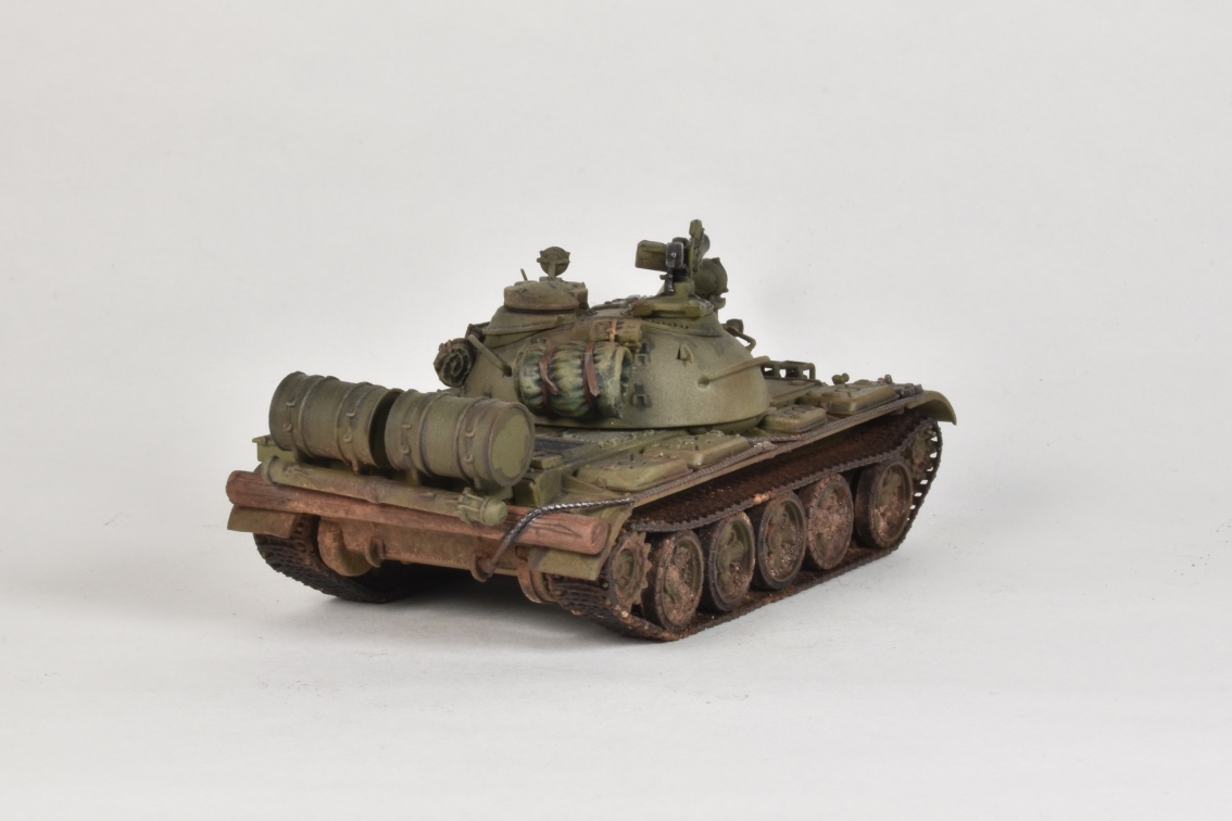 RedStar Heroes: T-55A + KMT-5 mine clearing device (East Germany)