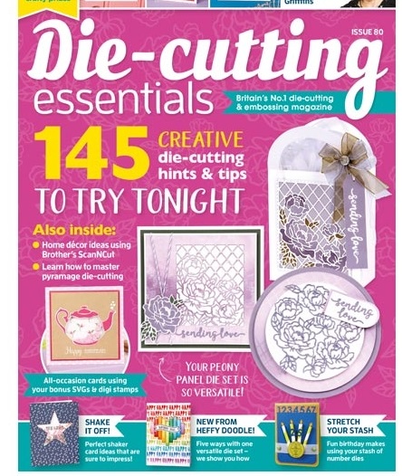 CraftStash magazines Die Cutting Essentials 80 and Tonic Studios 15 ...