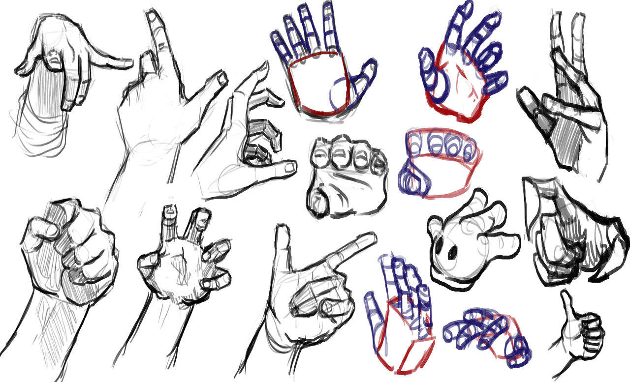 That's How I Party: Hand Studies 09102012