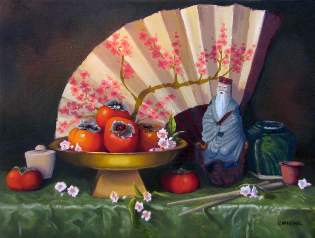 Claire Christinel Art: Asian Themed Still Life