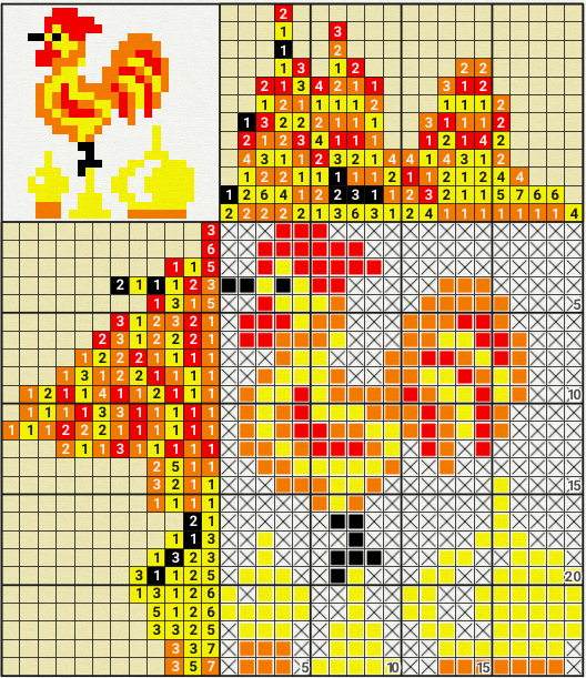 My Nonograms Katana Solutions: Color Puzzles by belko61 - Part 1