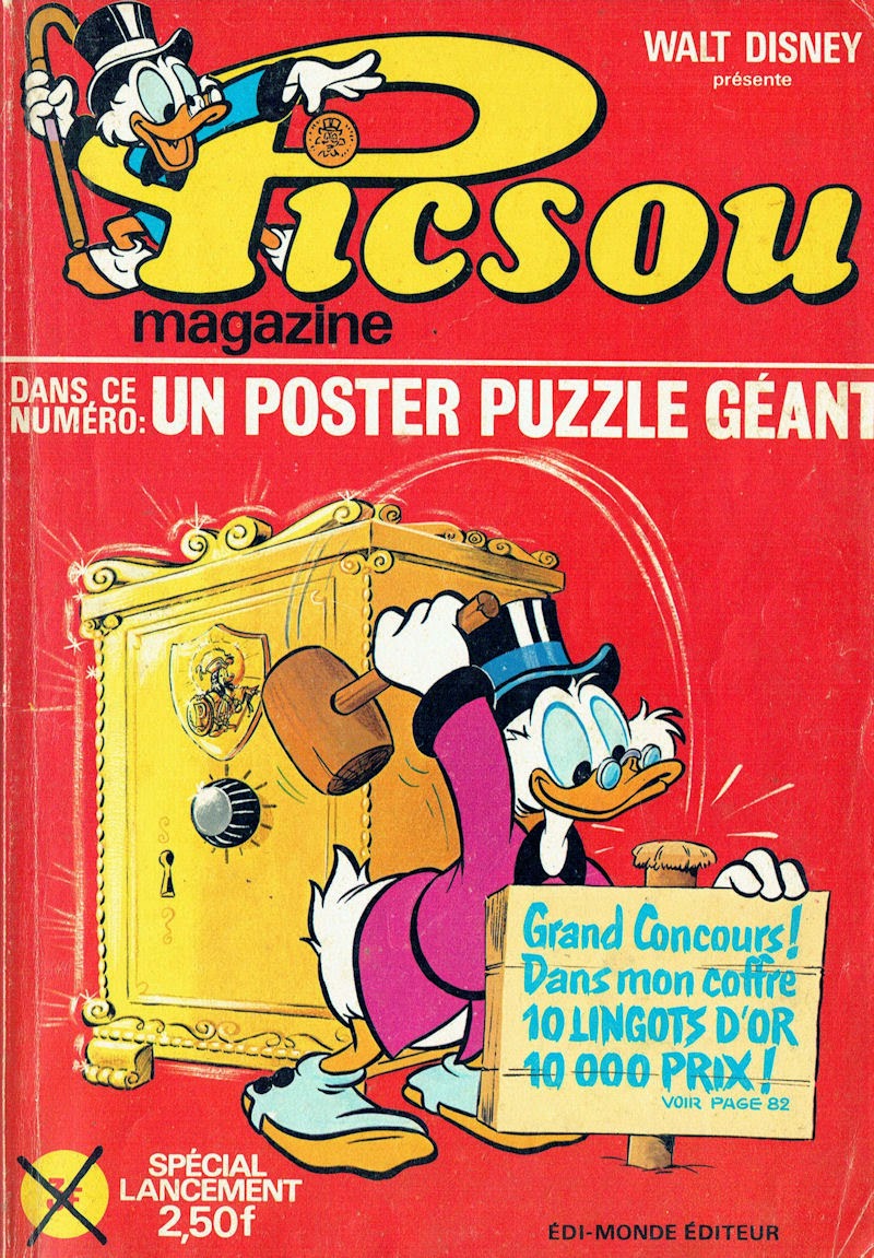 Le journal de Mickey: Picsou magazine 001