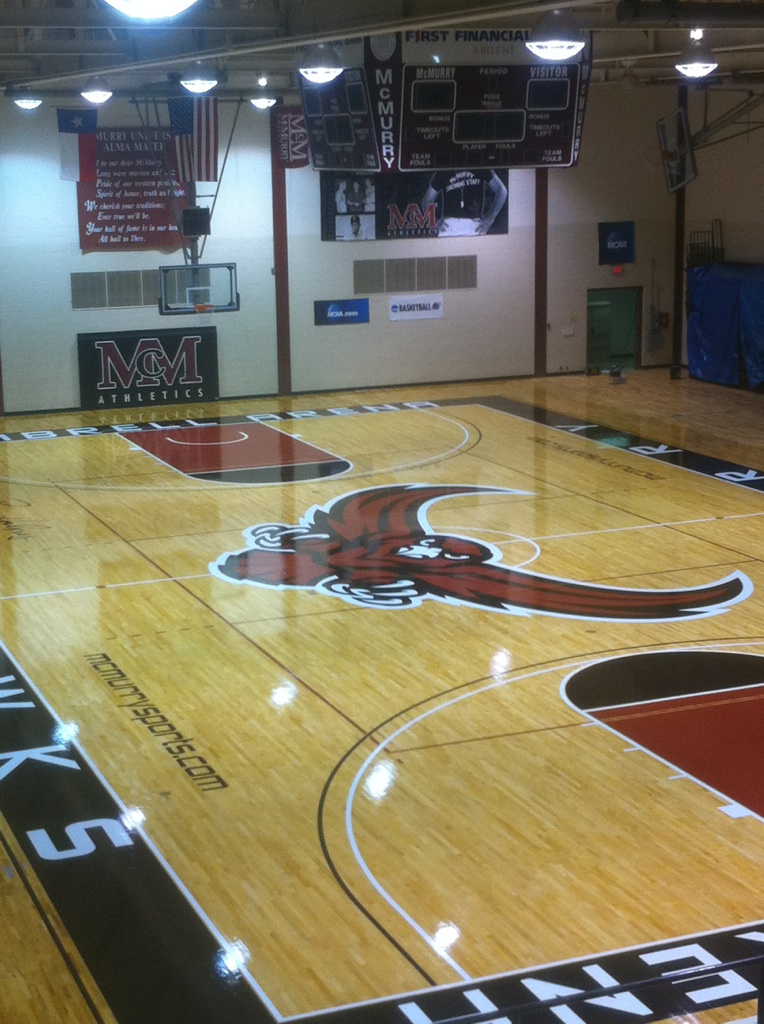 McMurry Basketball: New Court Revealed!