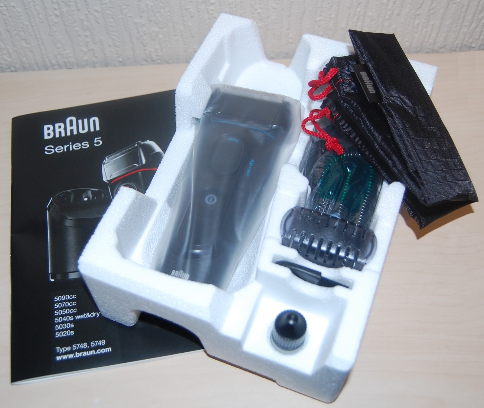 Braun Series 5 Wet and Dry Shaver - My Three and Me