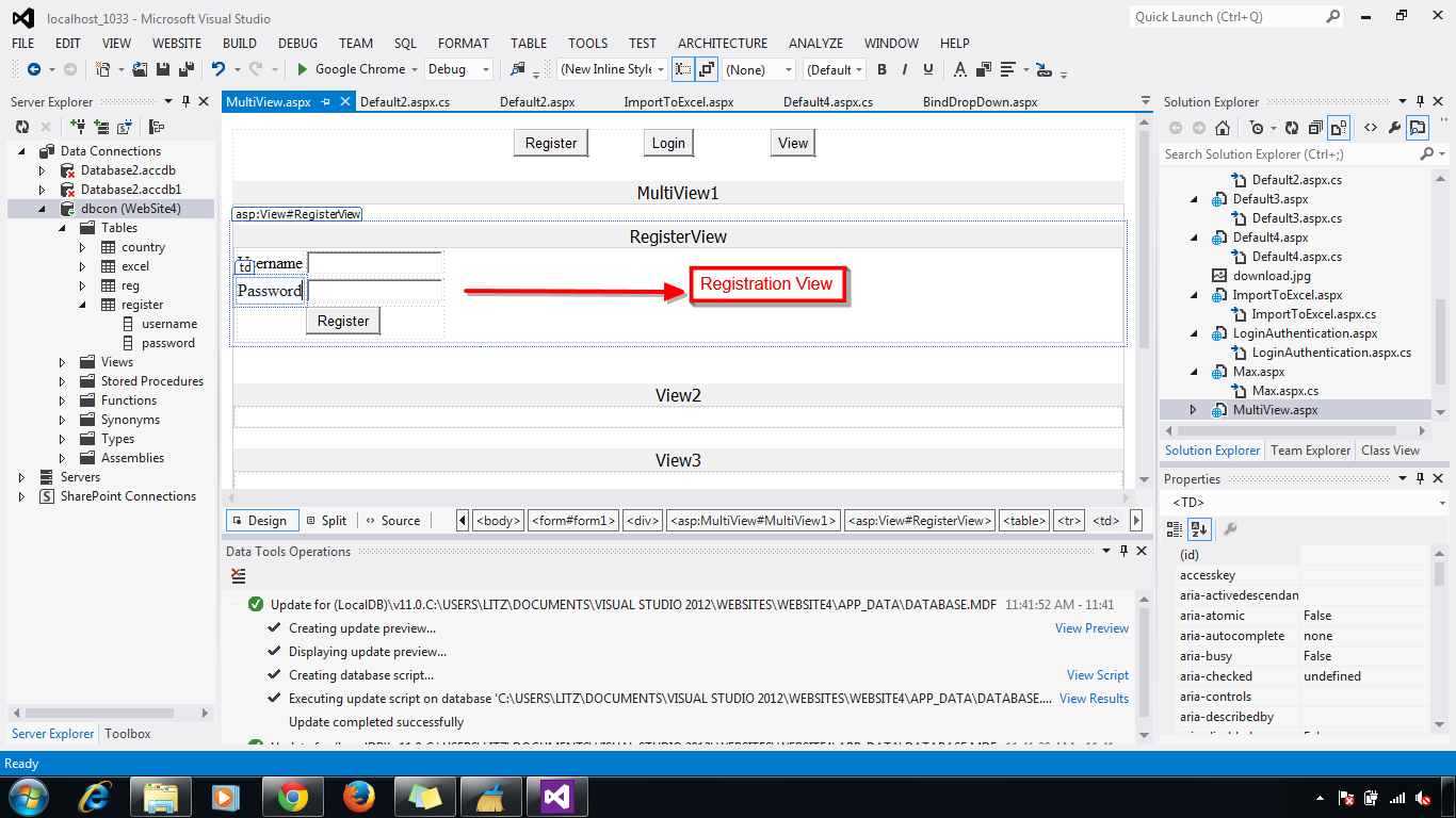How To Use MultiView And View Control in Asp.Net ~ ScreenShotsDrizzles How To Use MultiView And View Control in Asp.Net ~ ScreenShotsDrizzles