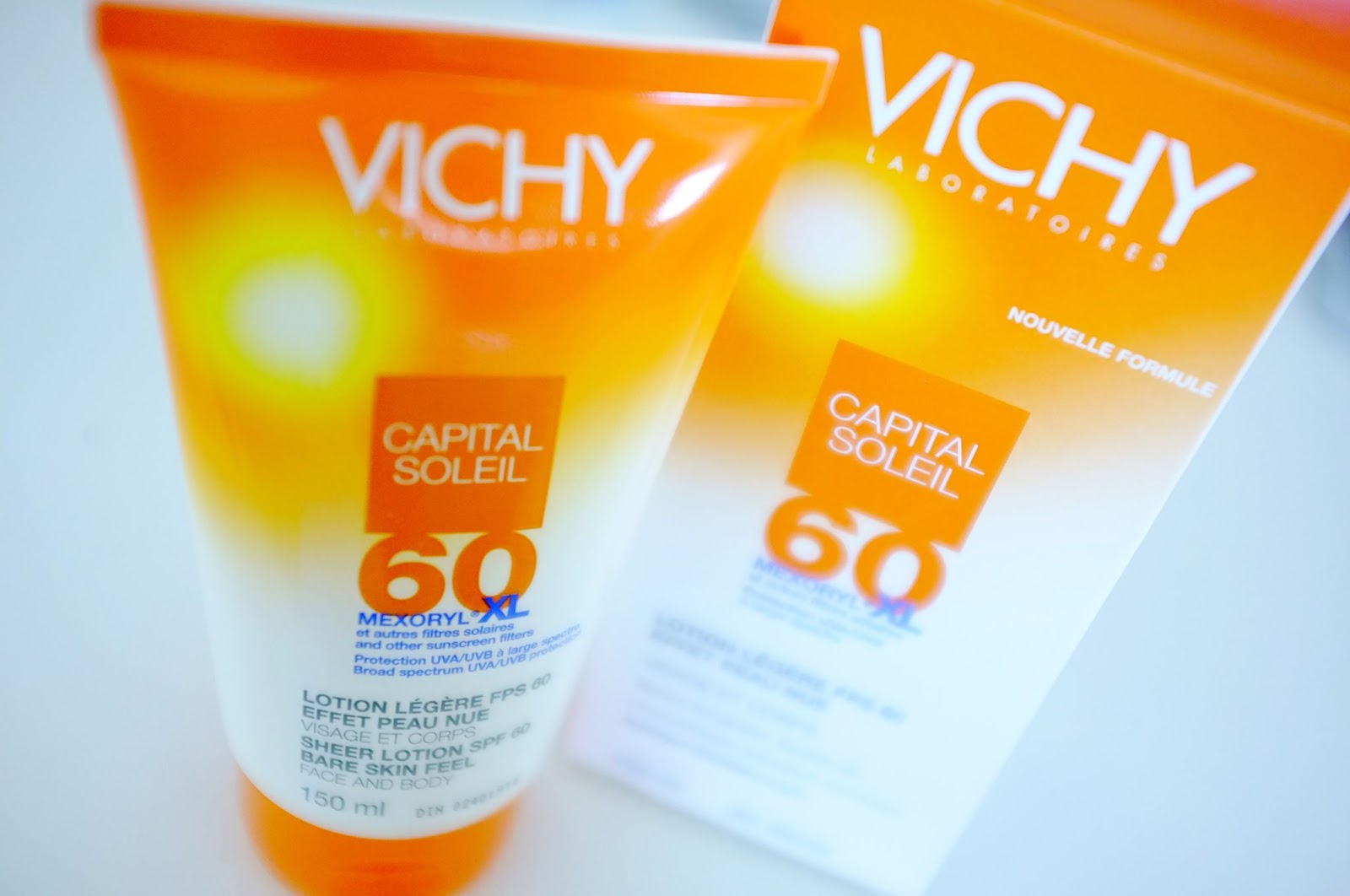 Product Review / Vichy Capital Soleil Sheer Lotion Bare Skin Feel 45/60 ...