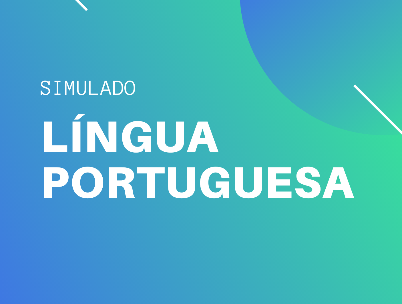 [Simulado] Língua Portuguesa para Concurso de Professores