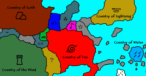 Daftar Daerah Dalam Seri Naruto | Naruto Fans Indonesia