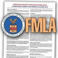 FMLA Picture With Rules Behind It Serious Health Condition