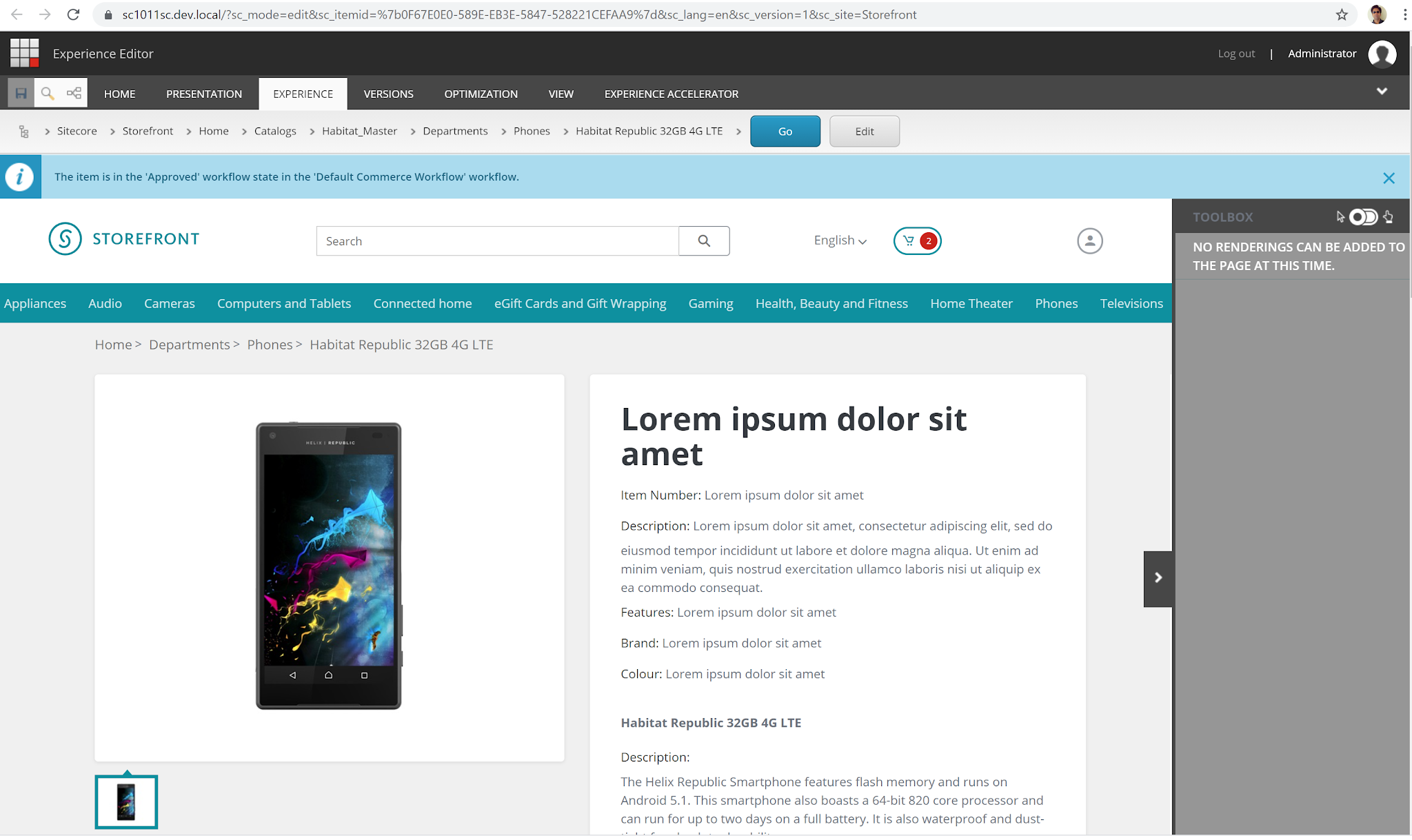 Differentiating Scriban logic for Sitecore Experience Editor from what ...