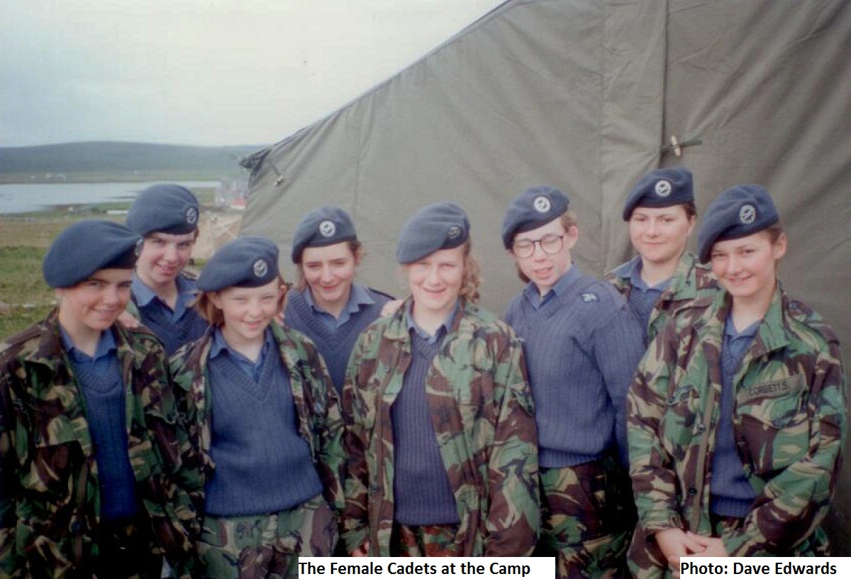 A History of RAF Saxa Vord: Air Training Corps Visit to Unst - 1991