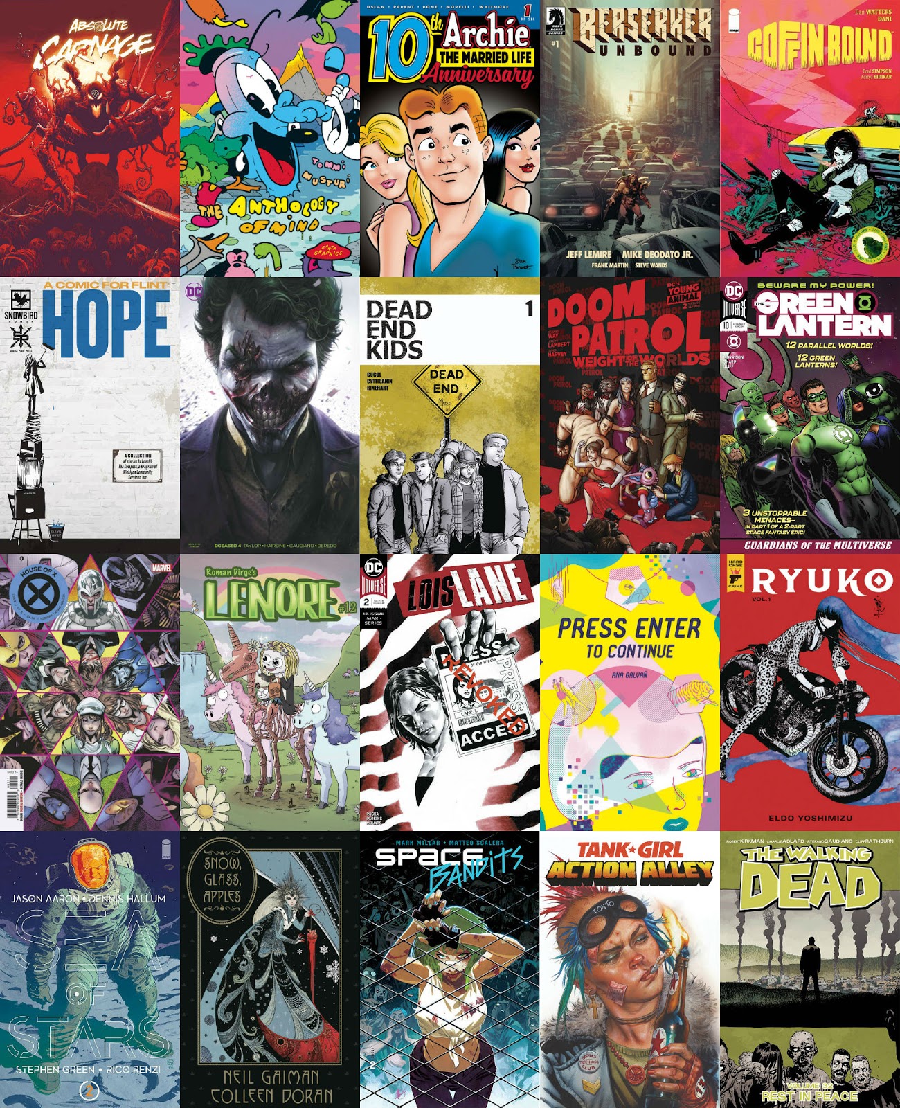 This Week's New Comics - 08/07/19