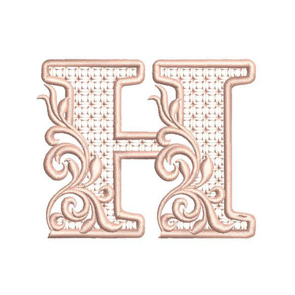 Fancy Block Letters - Formal Letter