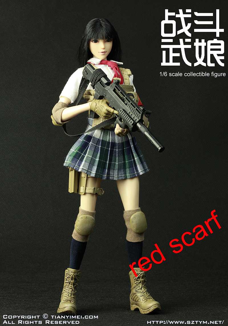 toyhaven: What to make of incoming Battle Girl BG-001 1:6 scale Red ...