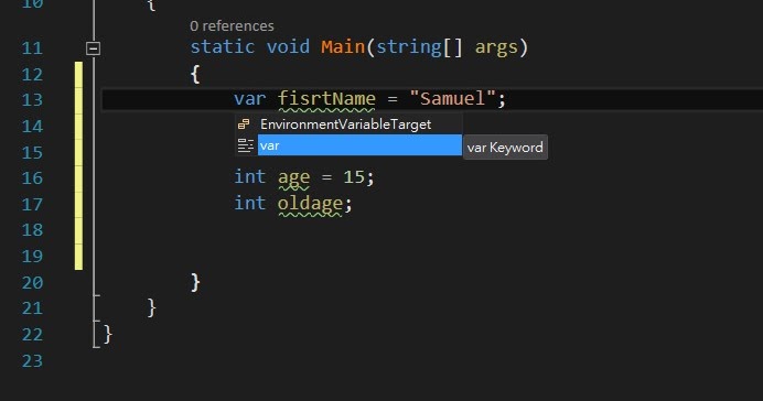 Advanced_C#_Skill_Implicit Typing