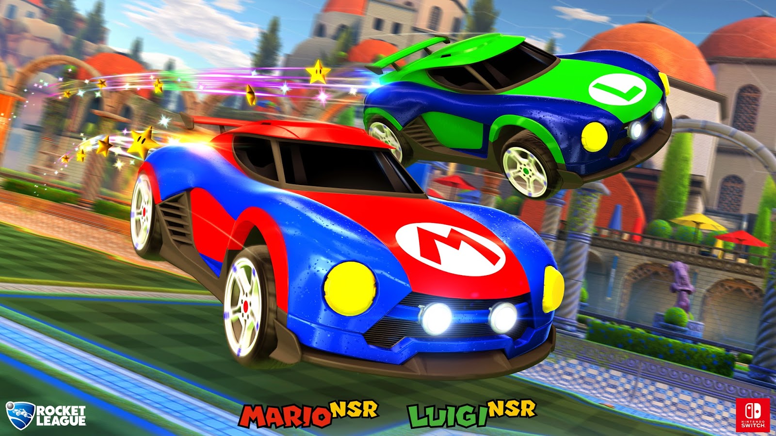 Rocket League (Switch) terá carros temáticos de Mario, Luigi e Samus ...