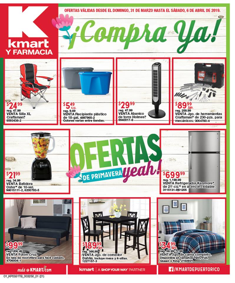 Ahorros Diarios Usando Cupones: Especiales válidos en las tiendas Kmart ...