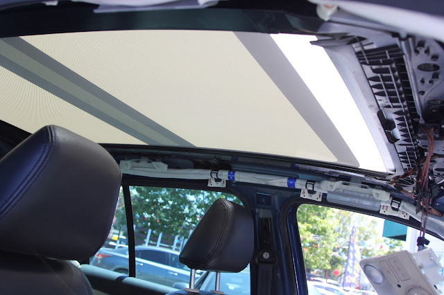Cooks Upholstery and Classic Restoration: VW Touran Broken Sunroof ...