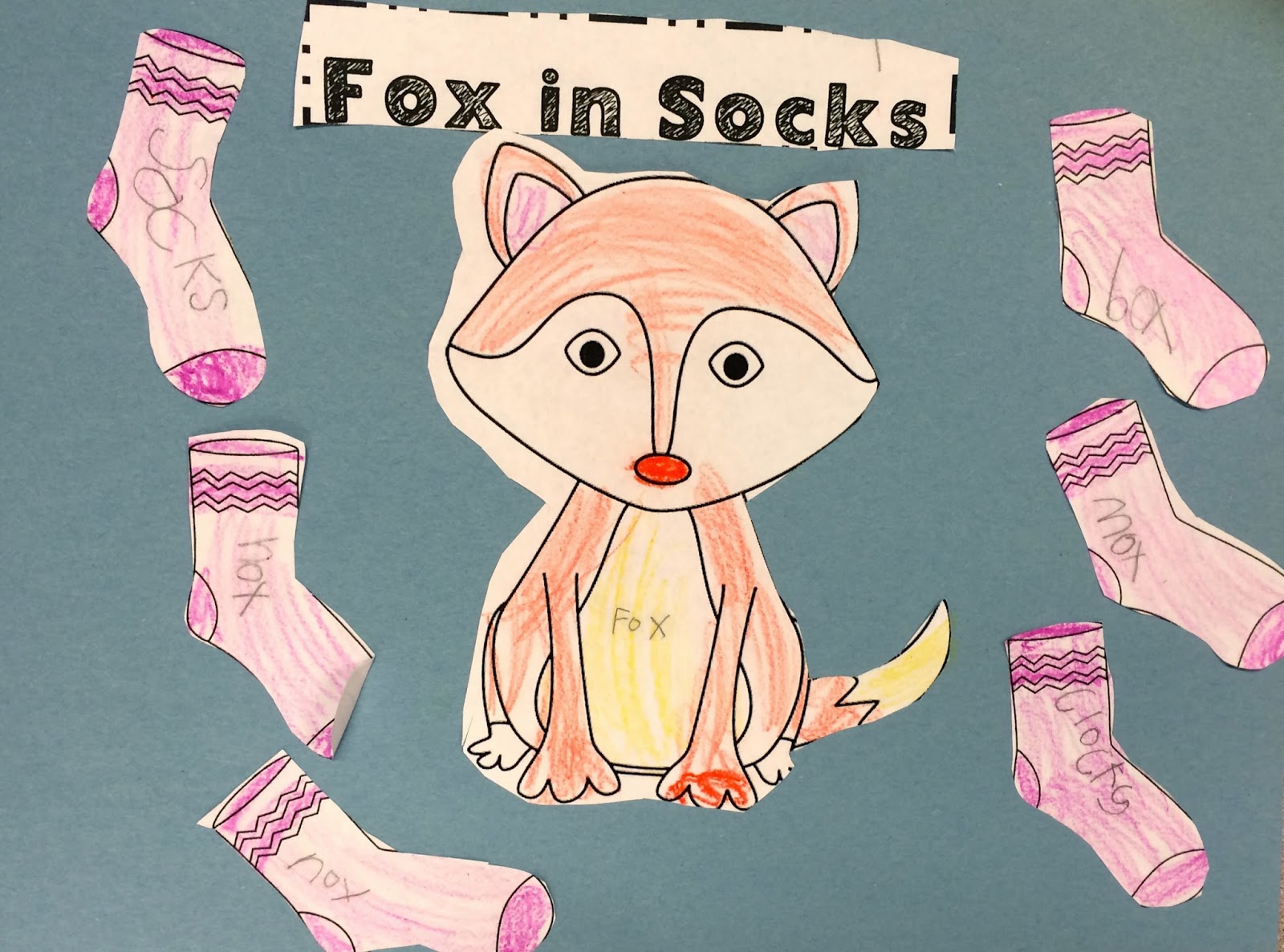Splendor in Kinder: Dr. Suess: Fox in Socks FREEBIE!