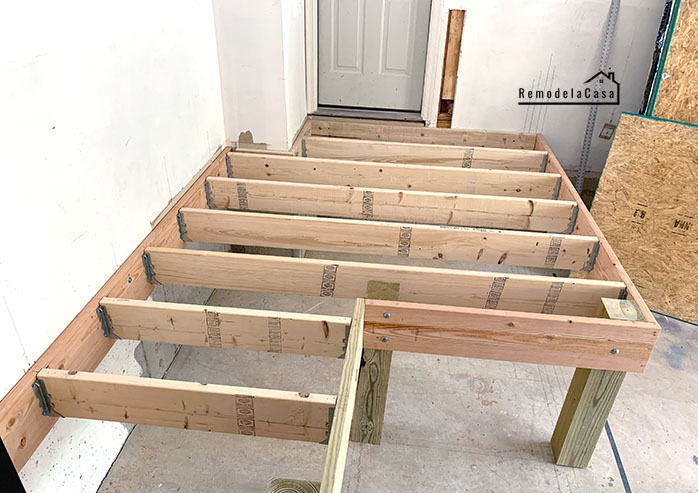 DIY - Garage Platform - Remodelando la Casa