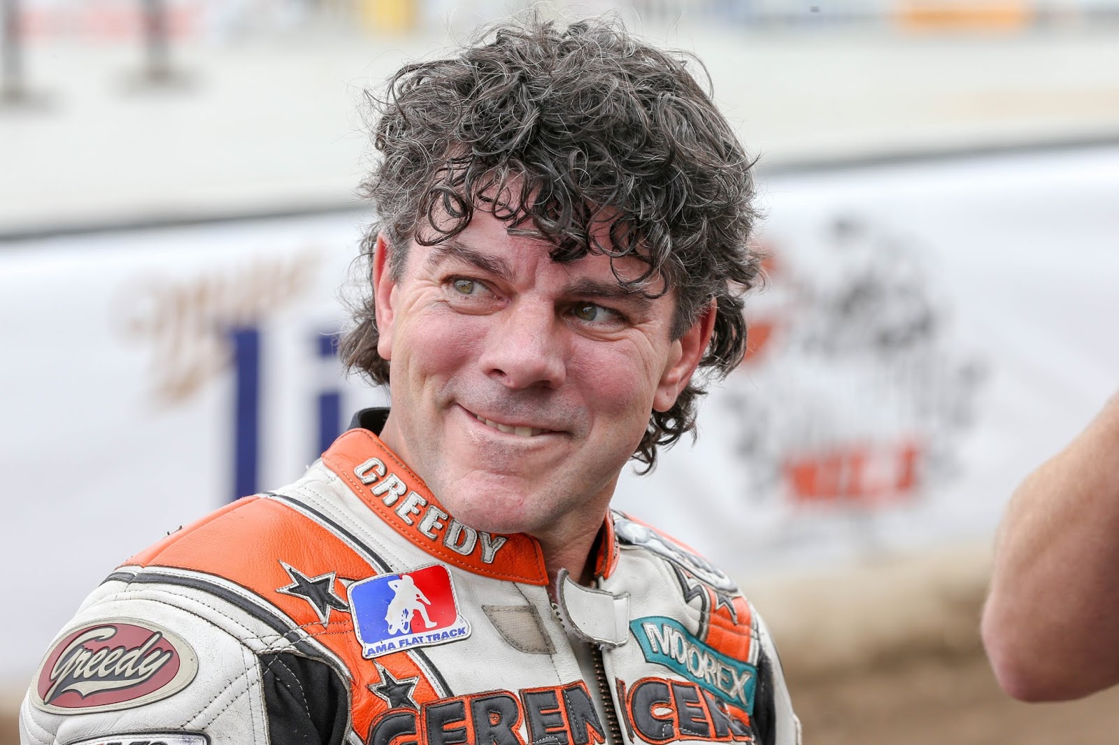 POPPA WHEELIE: Kevin Atherton did a few laps on an XR to honor and ...