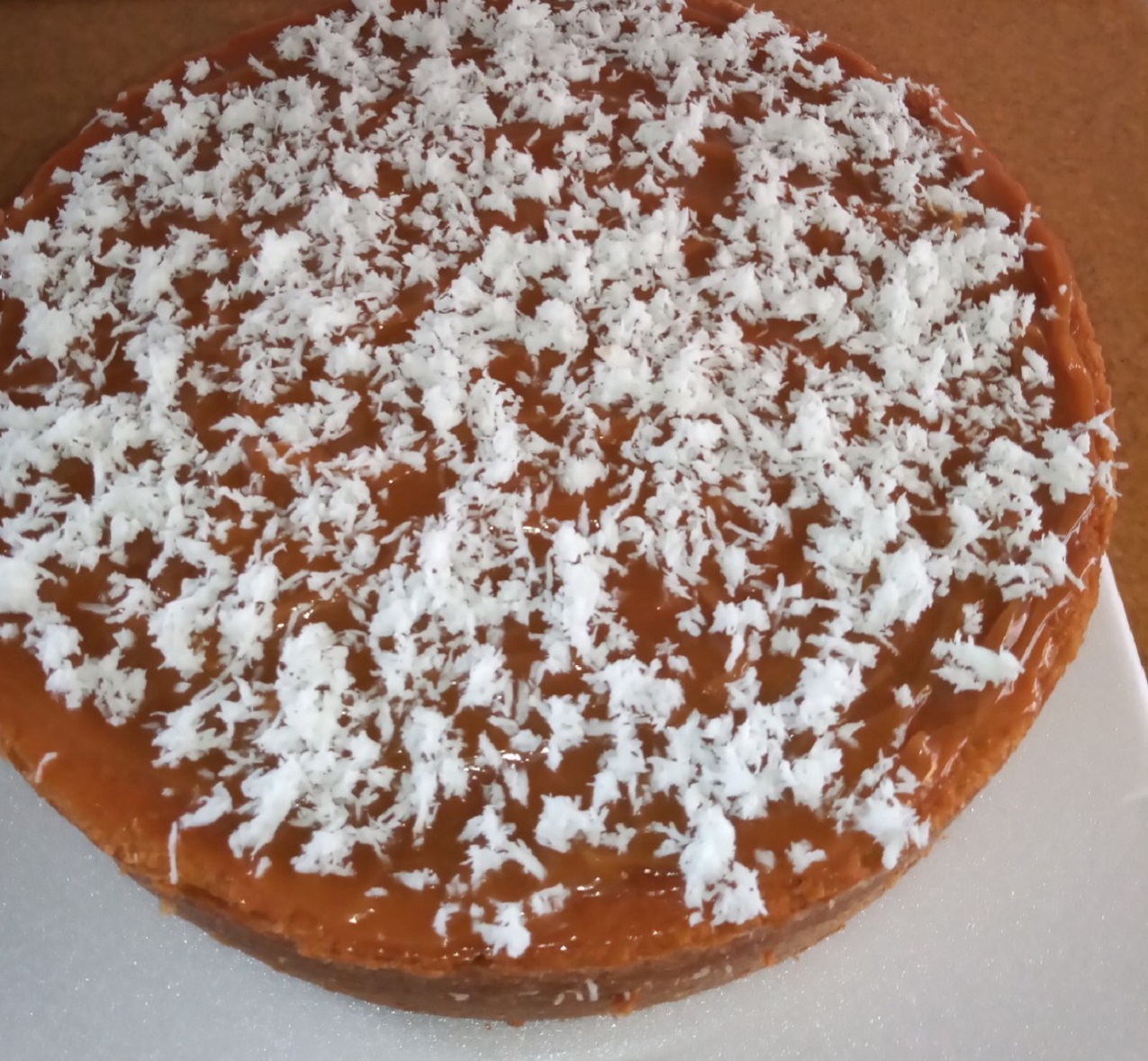 Mis mejores recetas dulces: TORTA DE COCO CON AREQUIPE