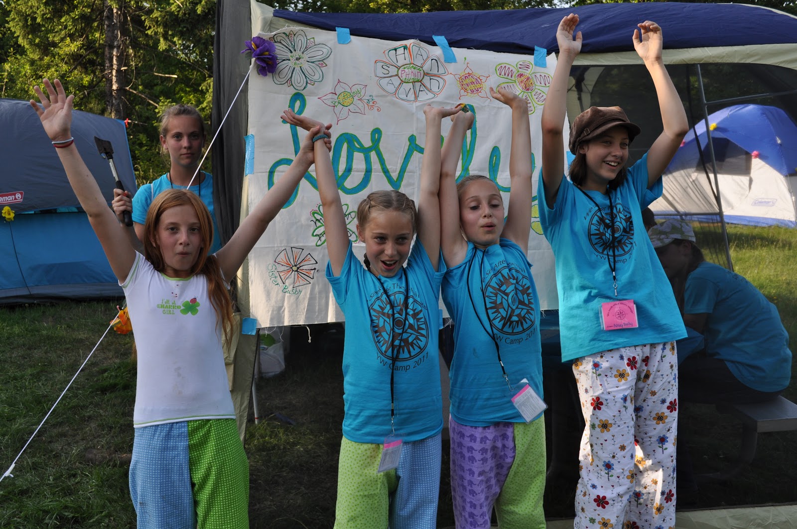 The Pethel Family: Girls Camp 2011