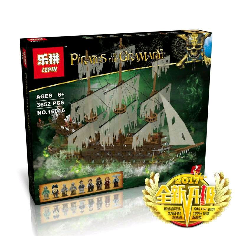 downtheblocks: Lepin 16016: Pirates of the Carribean Flying Dutchman ...