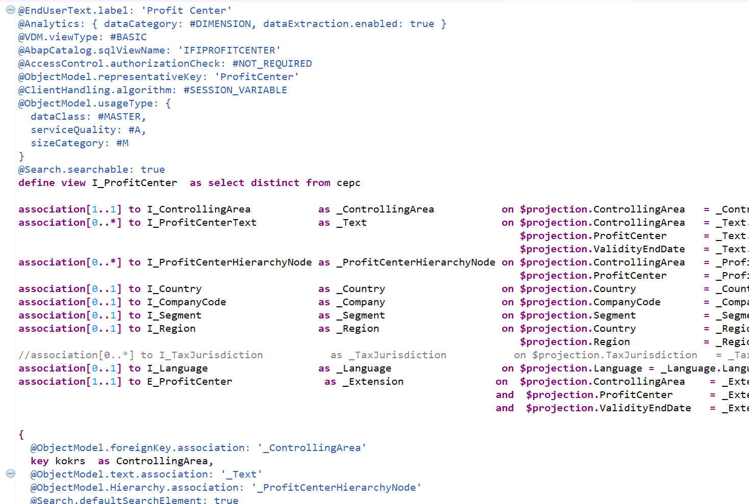 SAP ABAP Central: How to find a predefined VDM for a selected S/4HANA table