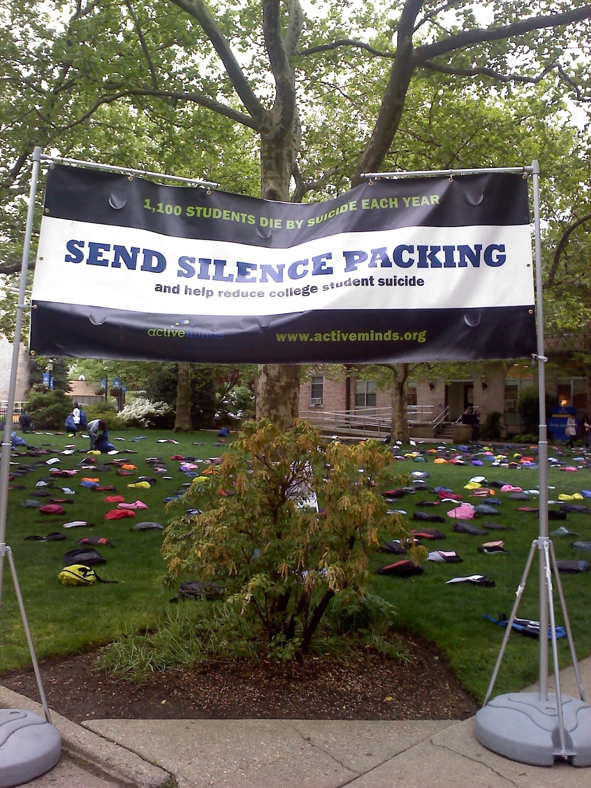 Hofstra Student Life: Active Minds works to "Send Silence Packing"