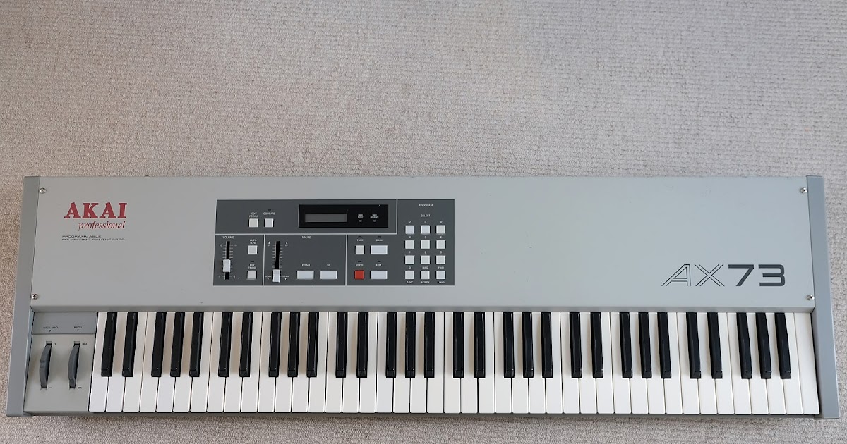MATRIXSYNTH: Akai AX73 SN 10555-07544