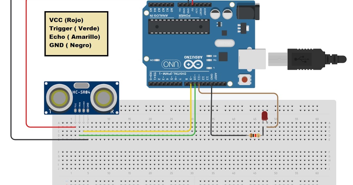 Un Pequeño Maker: Alarma con Arduino y sensor HC-SR04