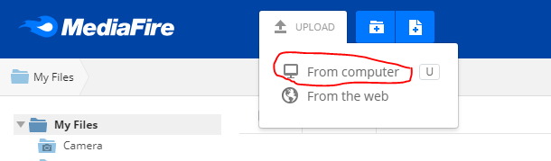 BELAJAR: CARA UPLOAD FILE MENGGUNAKAN MEDIAFIRE