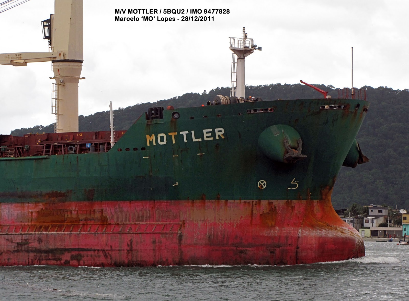 Santos Shiplovers: M/V Mottler / 5BQU2