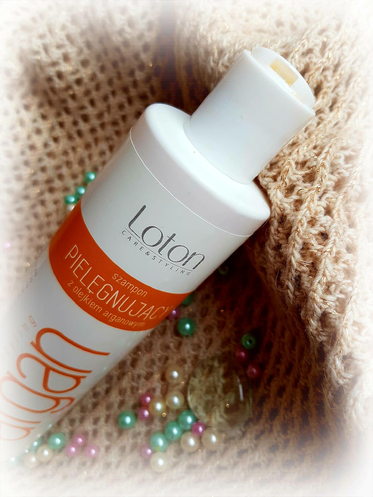 PIELĘGNUJĄCY SZAMPON DO WŁOSÓW Z OLEJKIEM ARGANOWYM - LOTON COSMETICS