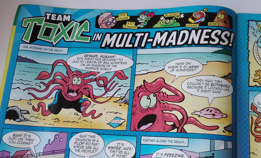 BLIMEY! The Blog of British Comics: TOXIC gets a new look